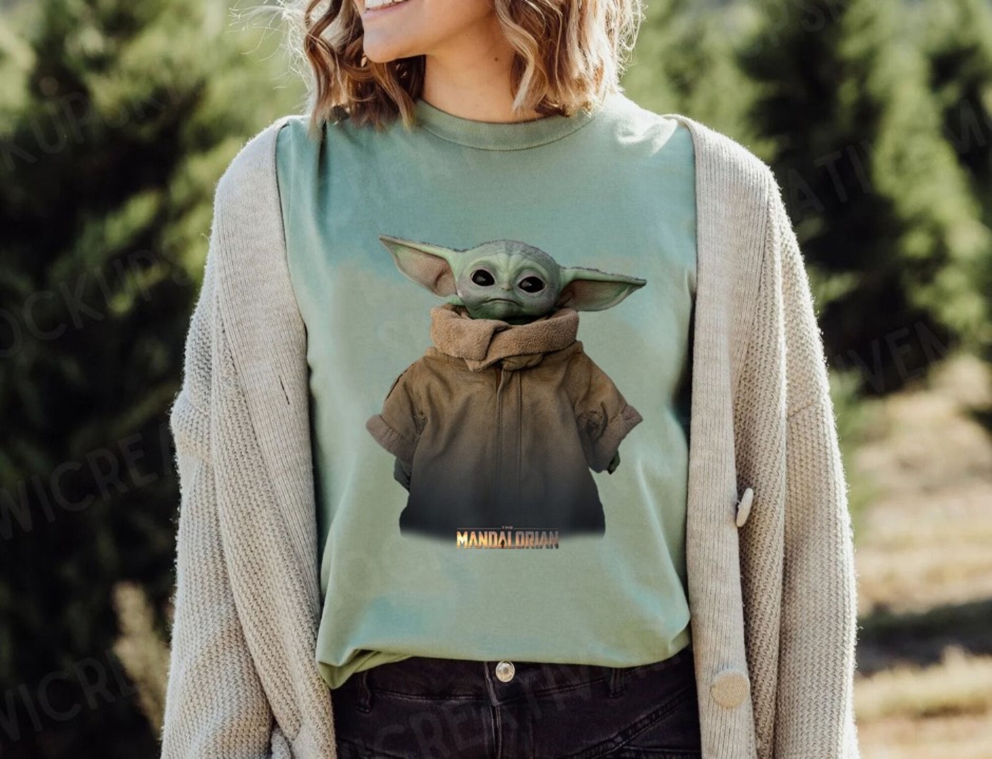 Grogu Mandalorian Funny Digital Download Baby Yoda Star Wars - Etsy ...