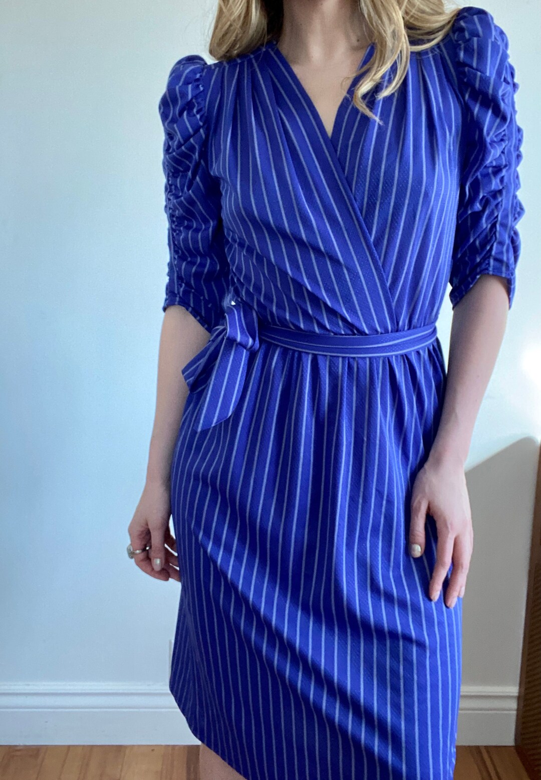 Vintage 80s Mandy Designs Secretary Dress - Etsy