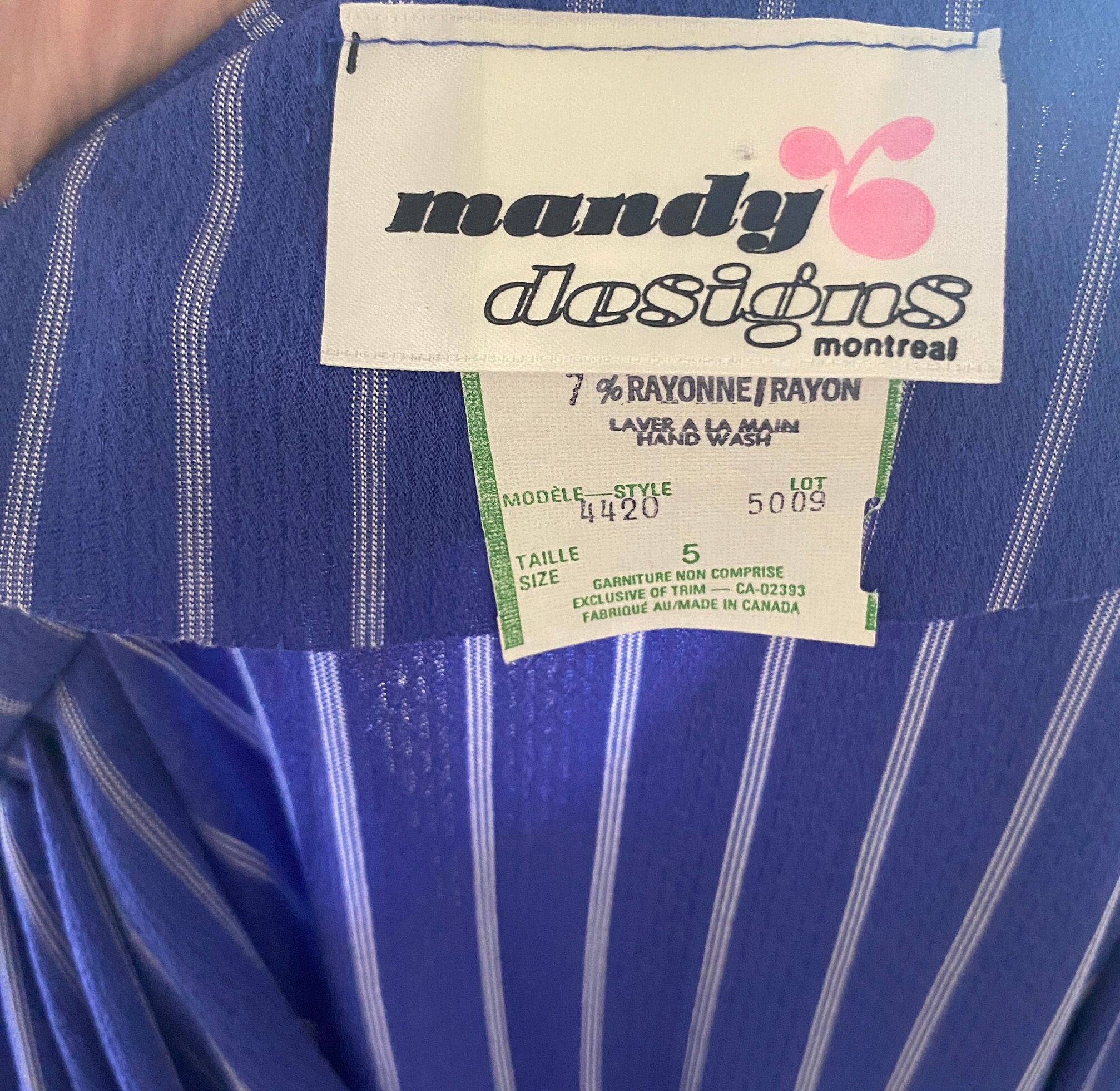 Vintage 80s Mandy Designs Secretary Dress - Etsy