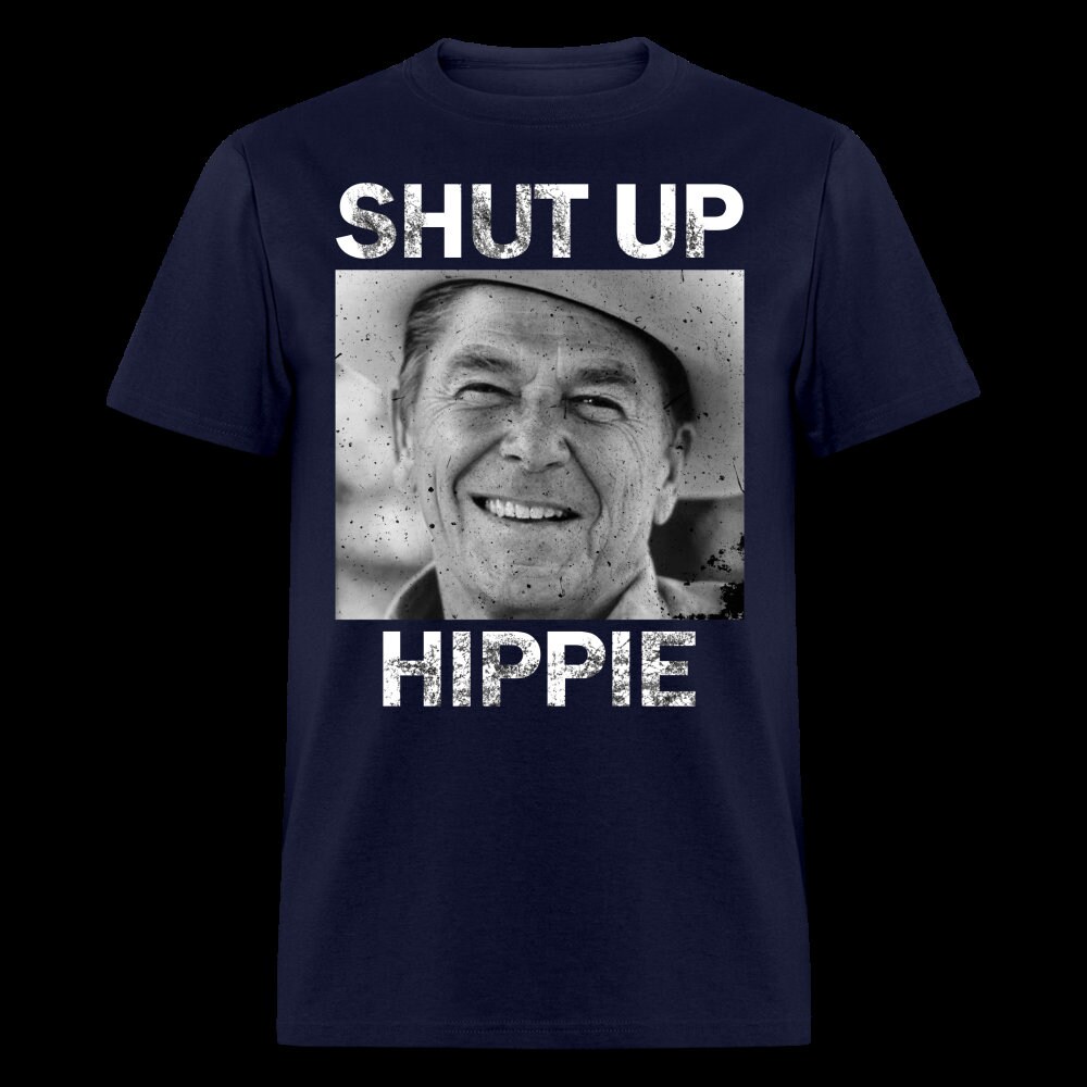 Shut up Hippie Classic T-shirt - Etsy