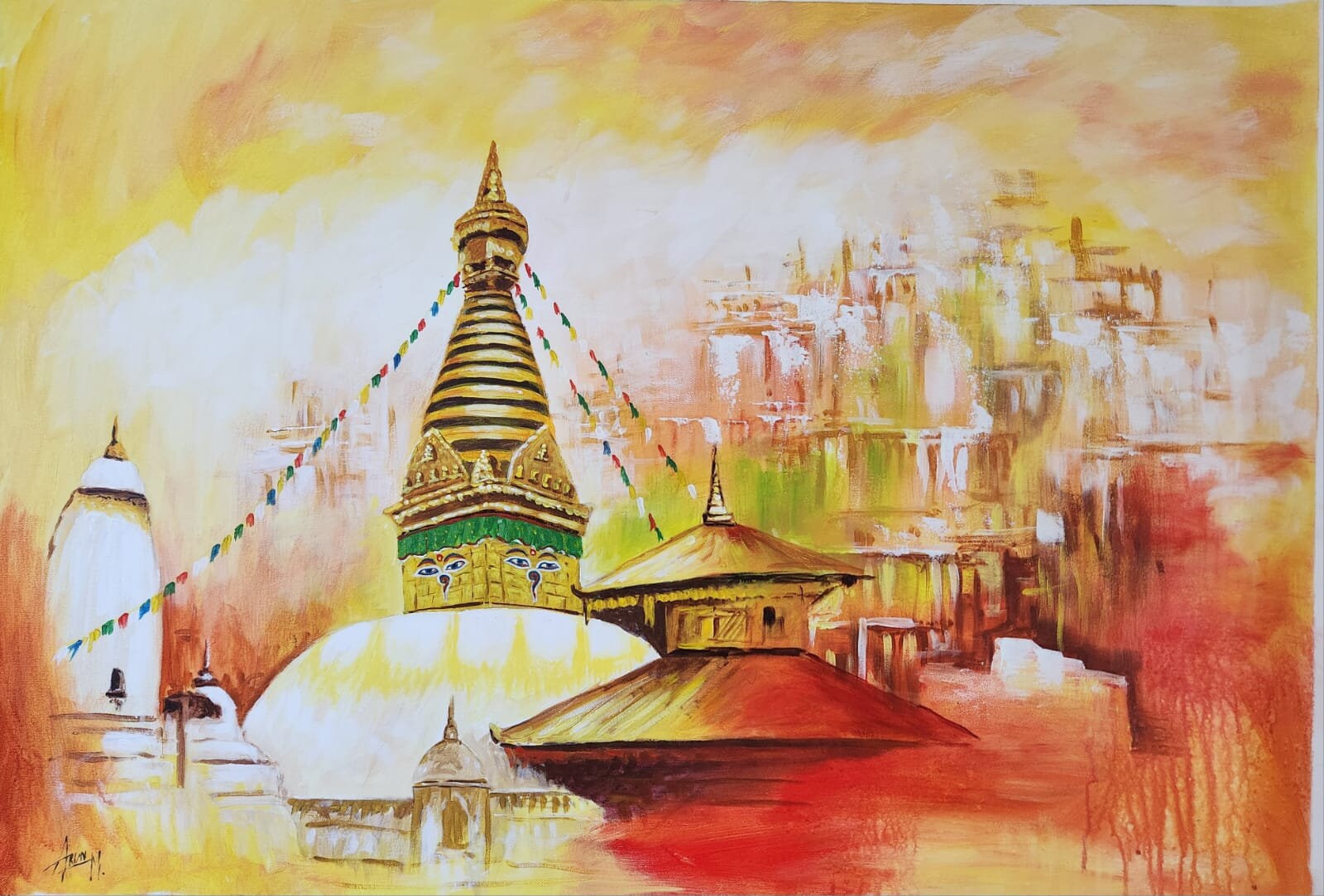 Swayambhu Nath Temple - Etsy