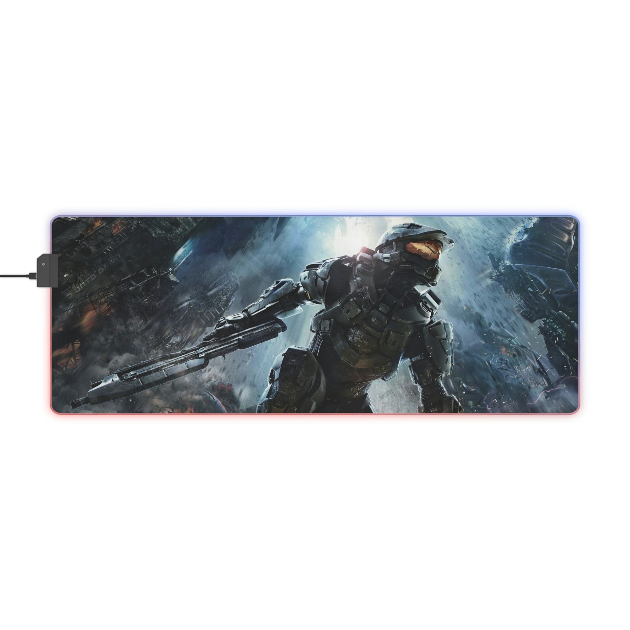 LED Halo Gaming Mouse Pad Designed & Sold By Eugene Frost