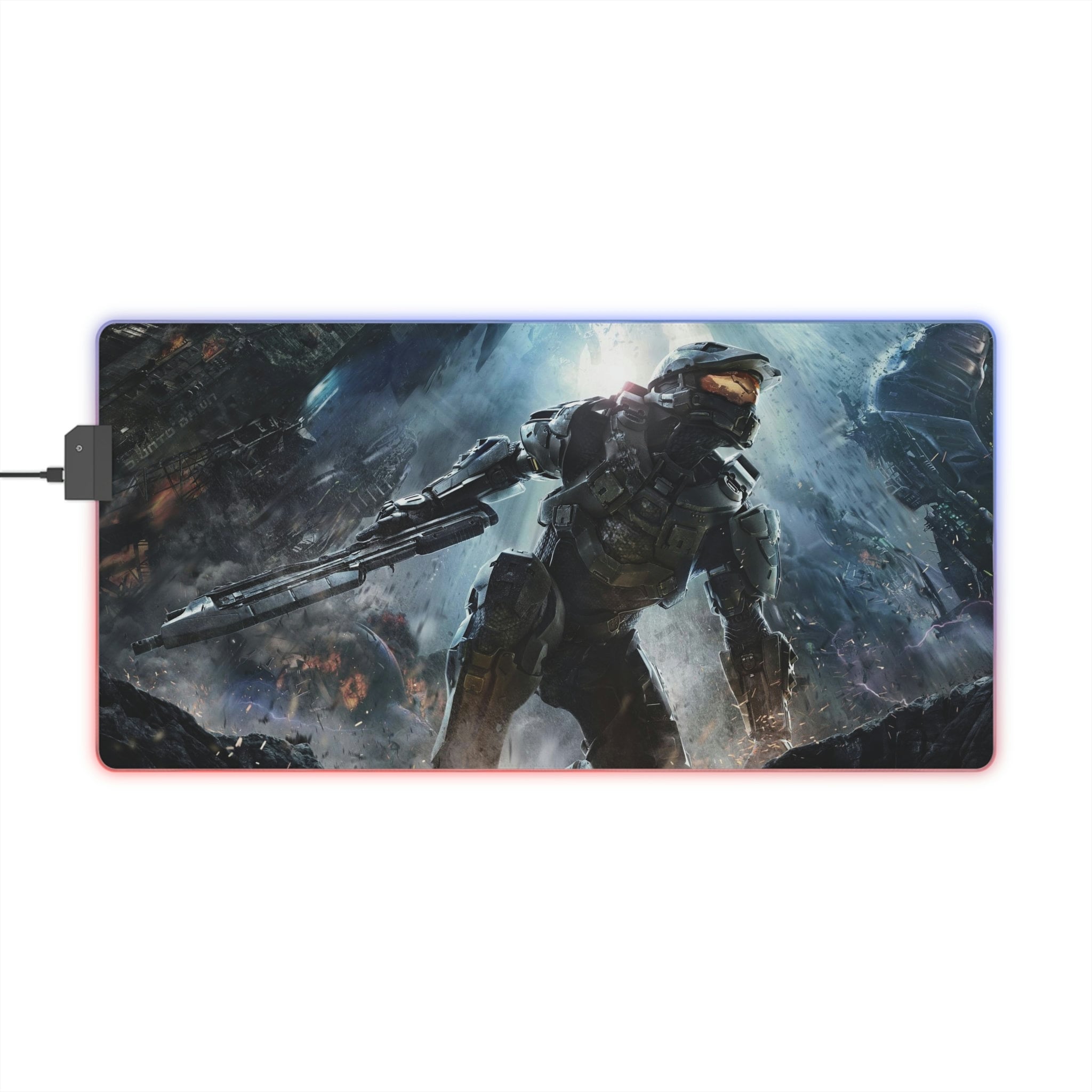 LED Halo Gaming Mouse Pad Designed & Sold By Eugene Frost