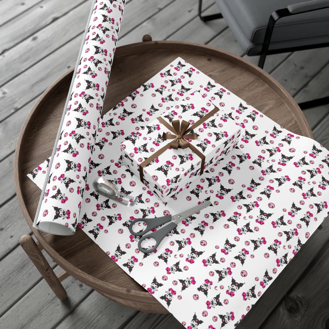 Kuromi Gift Wrapping Paper Gifts Presents Character Kuromi Romi - Etsy
