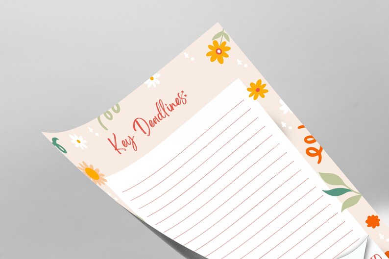 16 Pages Weekly Checklist, Downloadable and Printable PDF Checklist ...