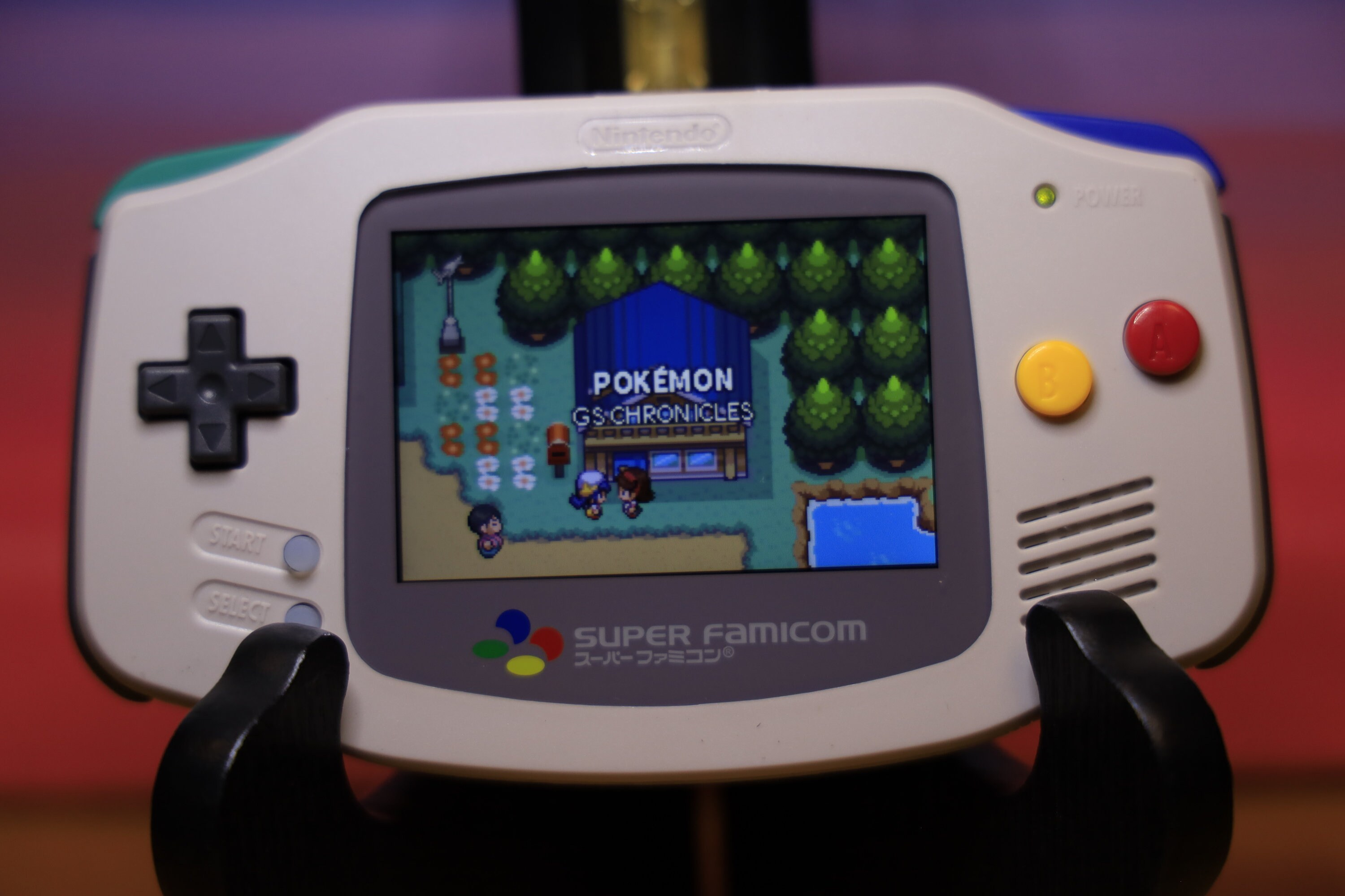 Modded Gameboy Advance famicon Themed - Etsy