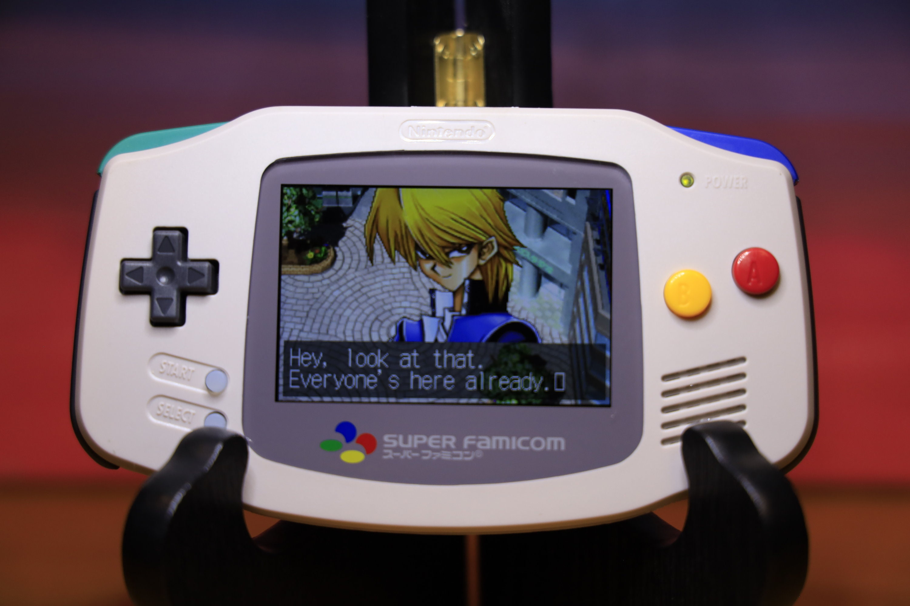 Modded Gameboy Advance famicon Themed - Etsy