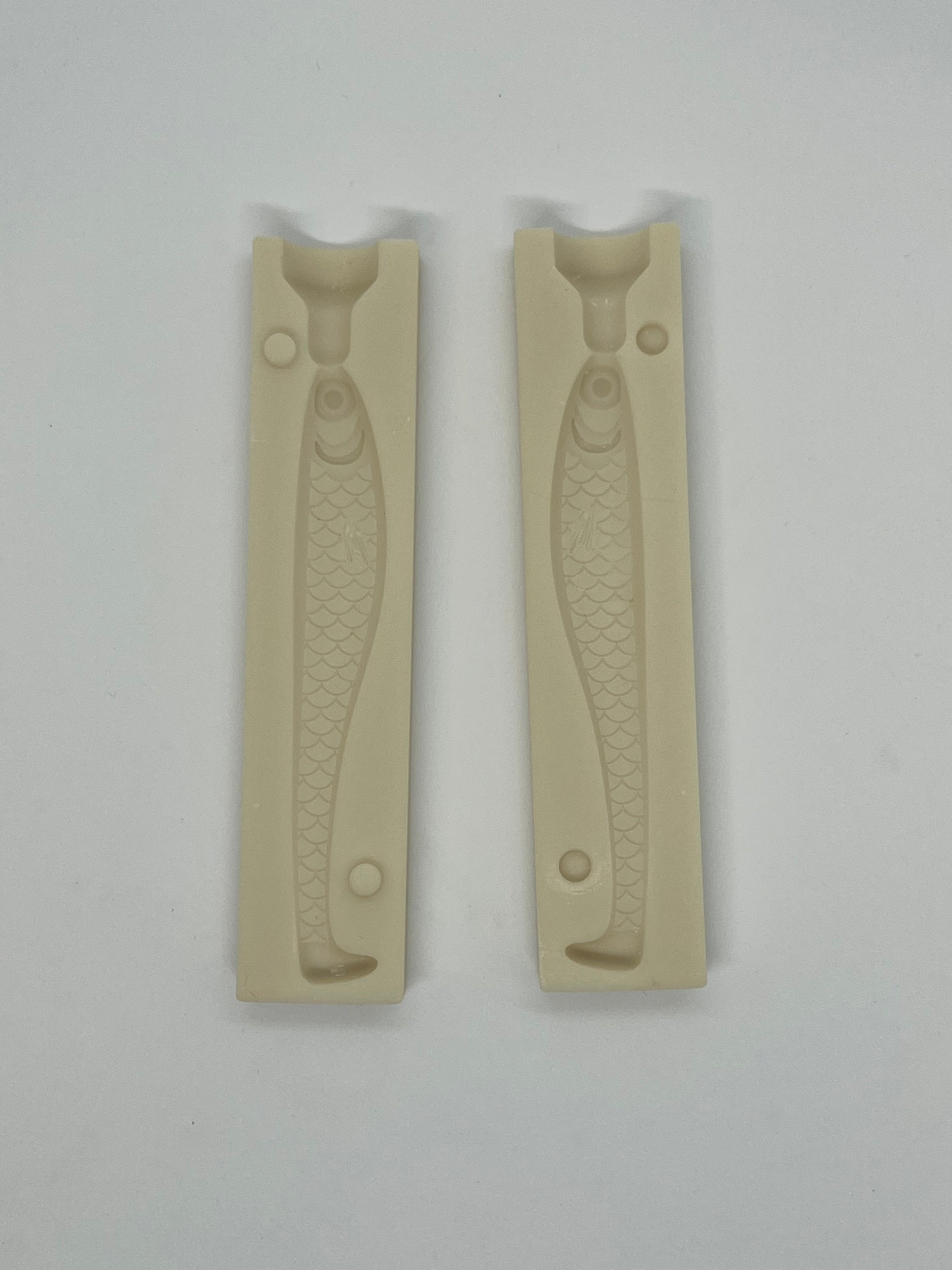 4 Minnow Swimbait Mold Model for Bass, Pike, Walleye, Muskie, Saltwater ...
