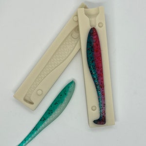 4 Minnow Swimbait Mold Model for Bass, Pike, Walleye, Muskie, Saltwater ...