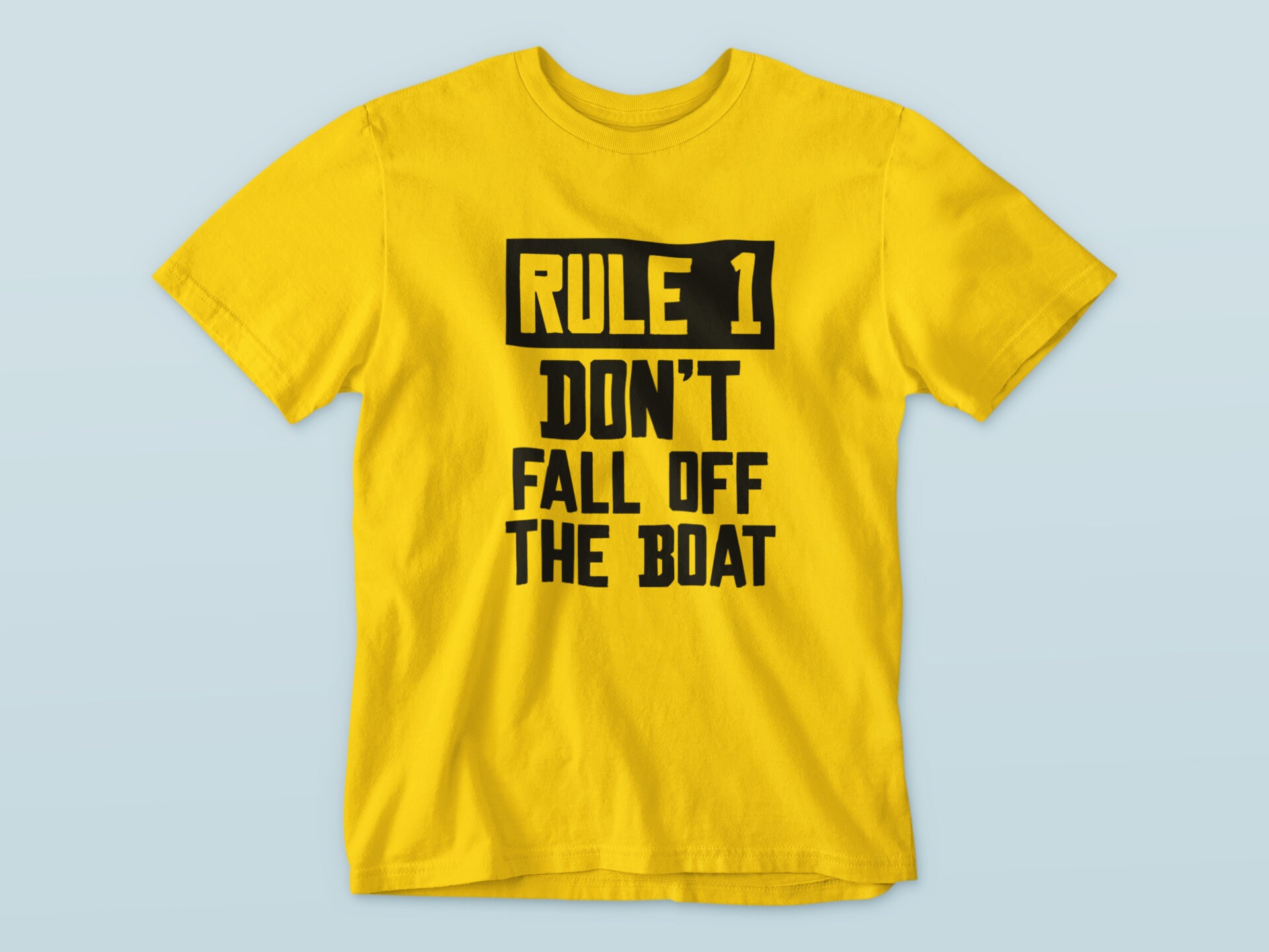 Rule #1 Don’t Fall off the Boat | Cruise Shirt | Vacation Shirt ...