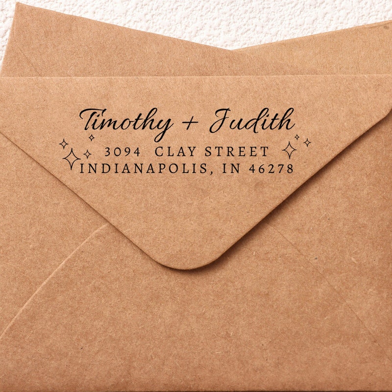 Custom Address Stamp - Etsy