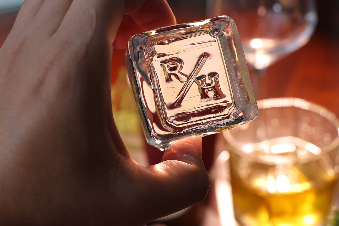 Ice Cube Stamp, Personalized Ice Cube Logo,custom Ice Cube Stamp ...