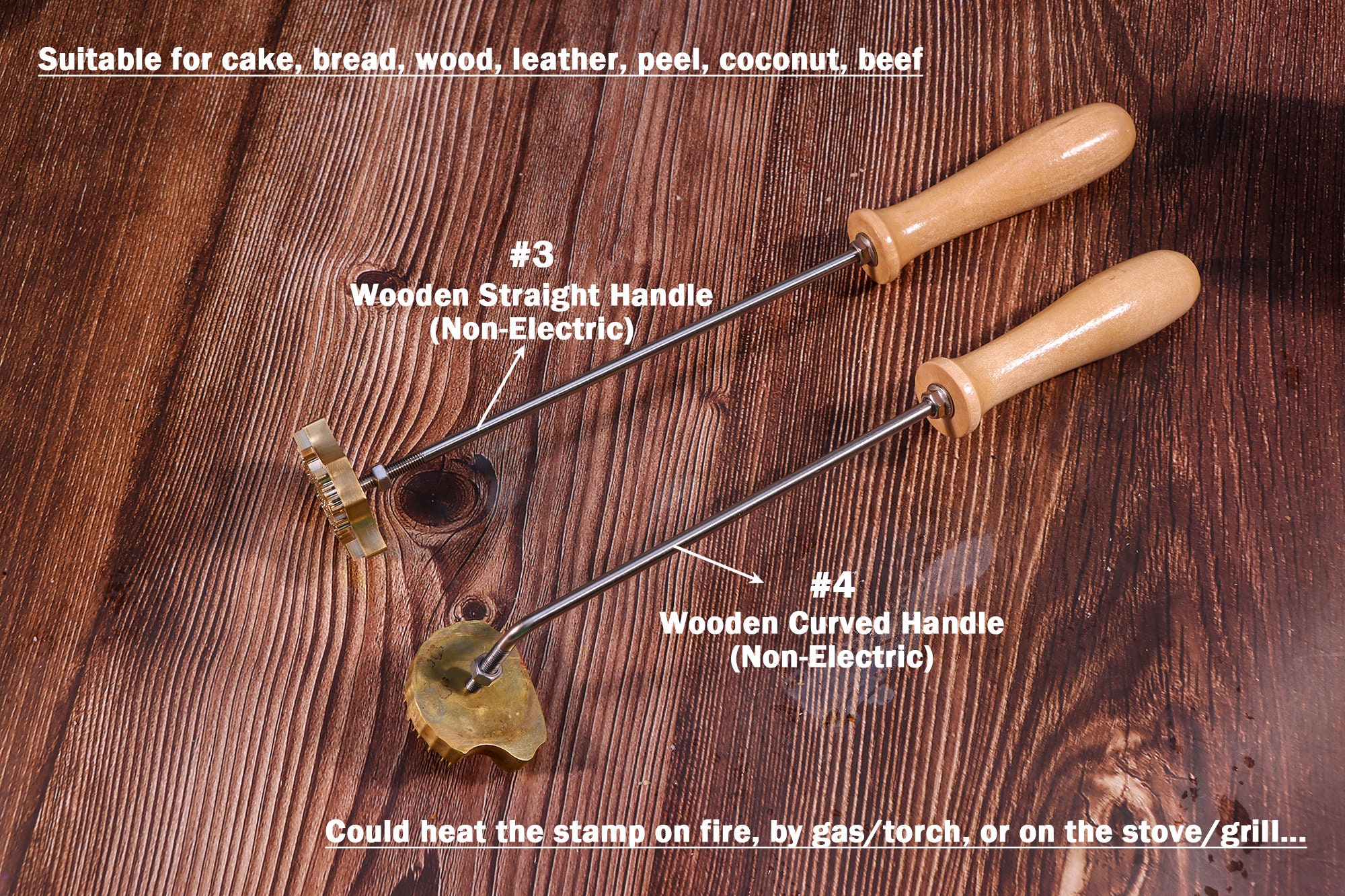 Custom Bread Branding Iron, Logo Stamp, Cookie Stamp - Etsy