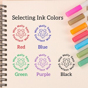 Personalized Teacher Stamp | Teacher Stamper | Classroom Teacher Stamp ...