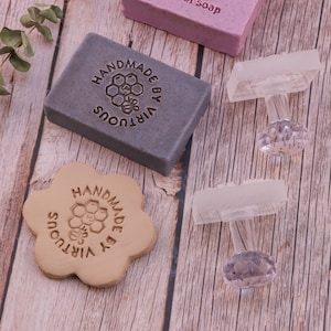 Personalized Brass Soap Stamp, Custom Soap Signature, Gifts for Soap ...