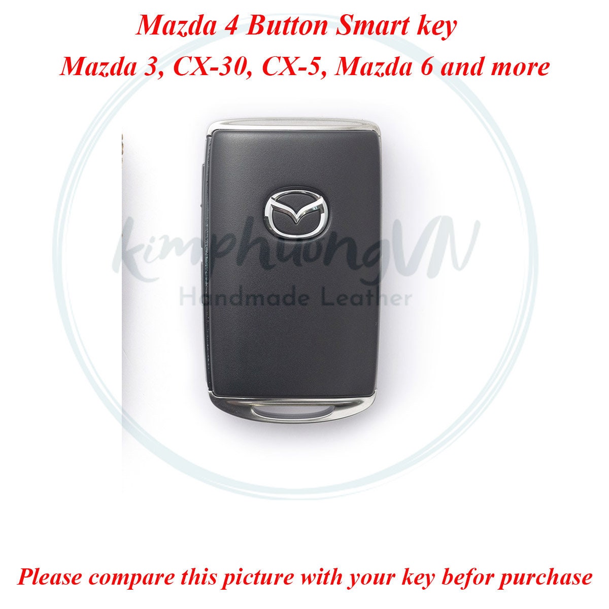 Mazda 3 Mazda 6 Mazda CX5 CX7 Key Cover Leather Key Fob - Etsy