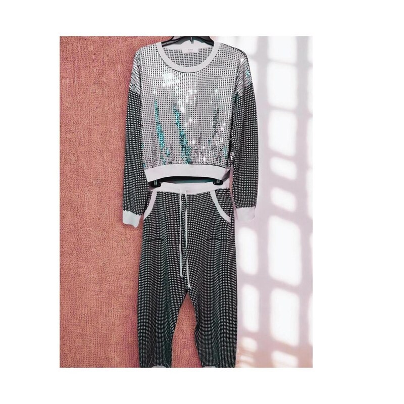 Sequin Joggers - Etsy