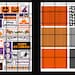 LARGE Halloween Dollhouse Printables - 12 Pages - Decorations Cards ...