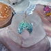 Mermaid Body and Tail Ocean Ombre Earrings Copper Wire & Epoxy Pendant ...