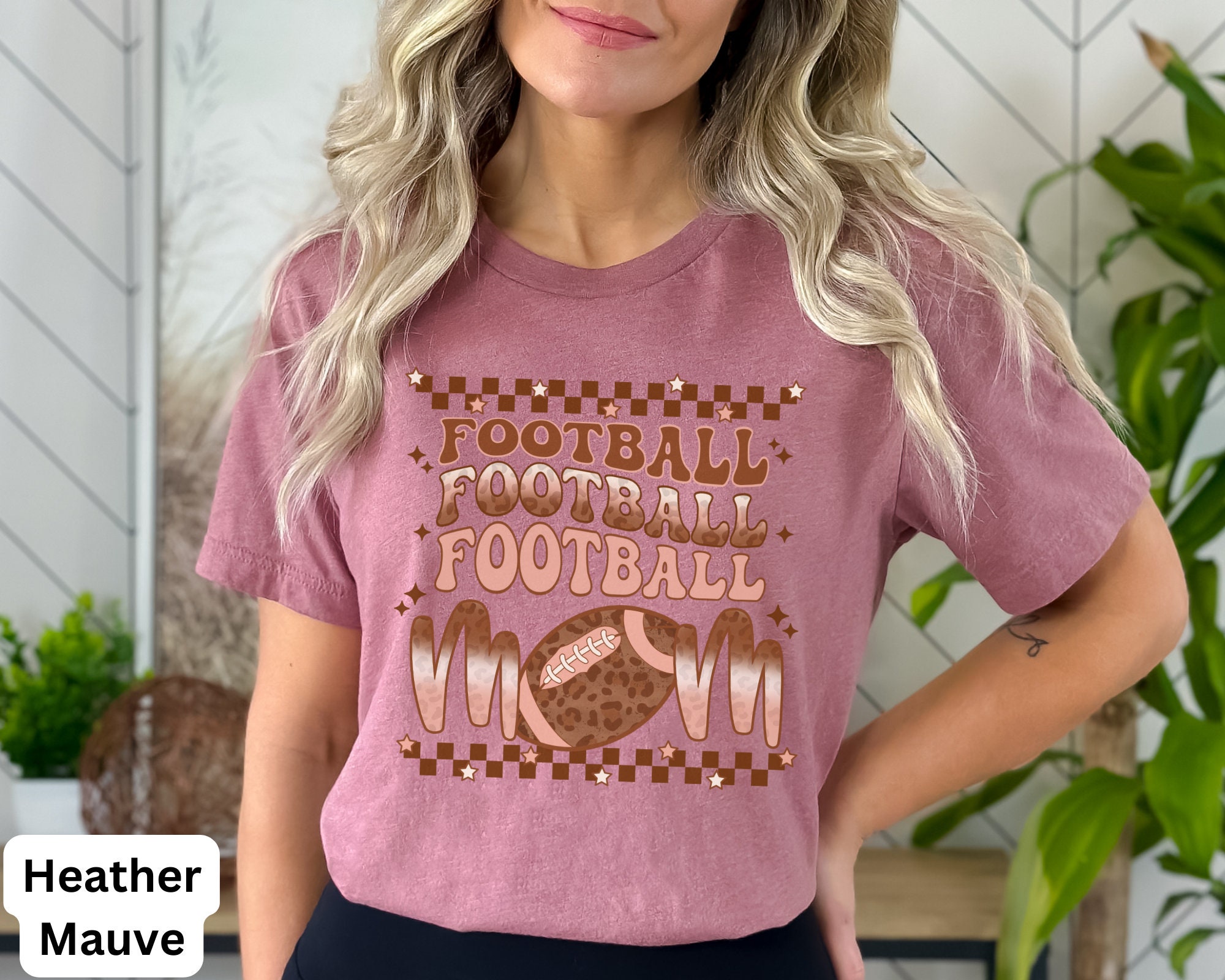 Football Mom Shirt, Football Mom Retro Shirt, Gameday Football Shirt ...