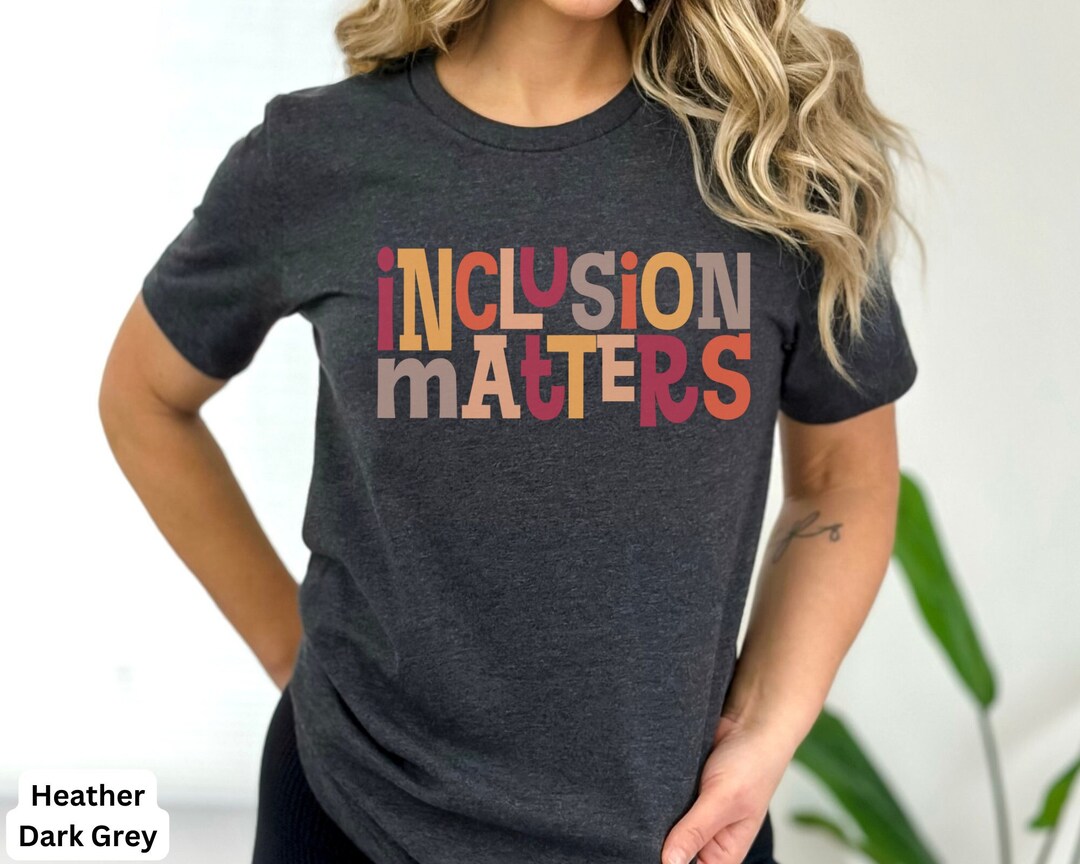 Inclusion Matters, Autism Awareness, Special Education Shirt, Sped ...