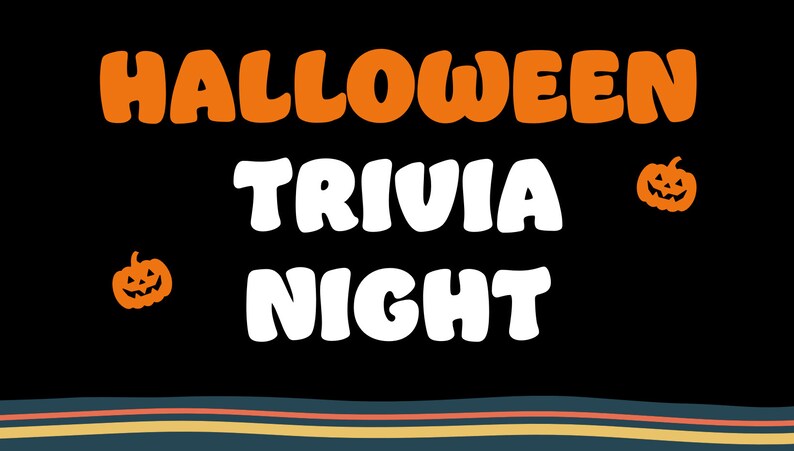 Halloween Trivia Powerpoint Game: 60 Spooky Questions (digital Download ...
