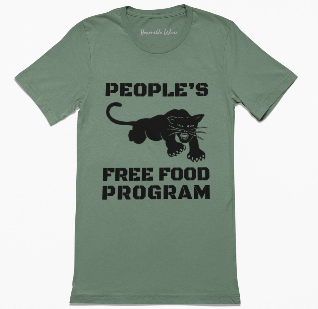 Black Panther Party People's Free Food Program T-shirt - Etsy