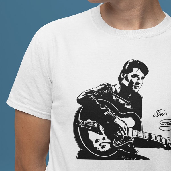 Elvis Presley Shirt Silhouette - Etsy