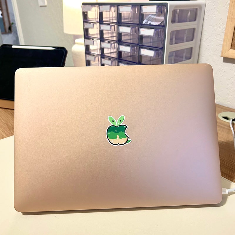 Apple Logo Sticker - Etsy