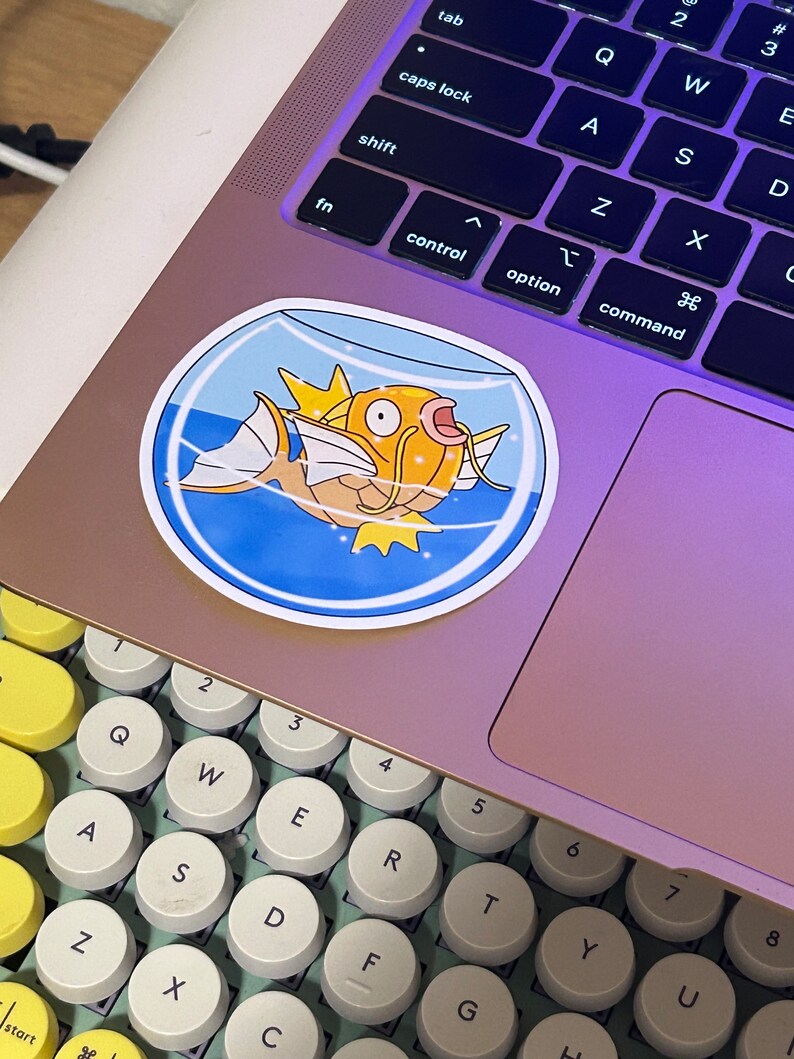 Shiny Magikarp Bowl Sticker - Etsy