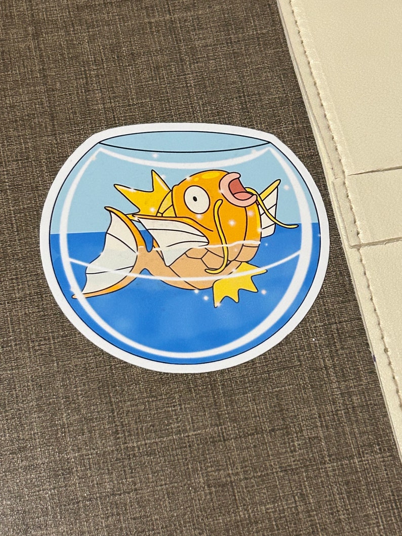 Shiny Magikarp Bowl Sticker - Etsy