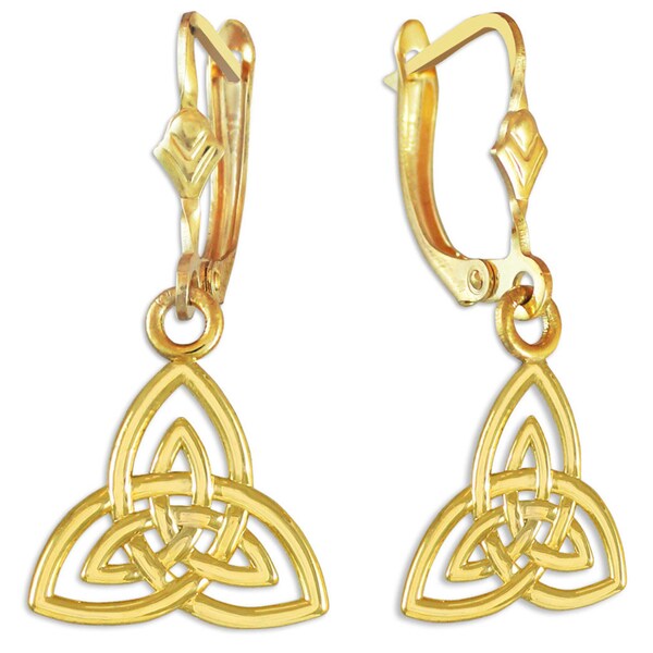 Trinity Knot Earring - Etsy
