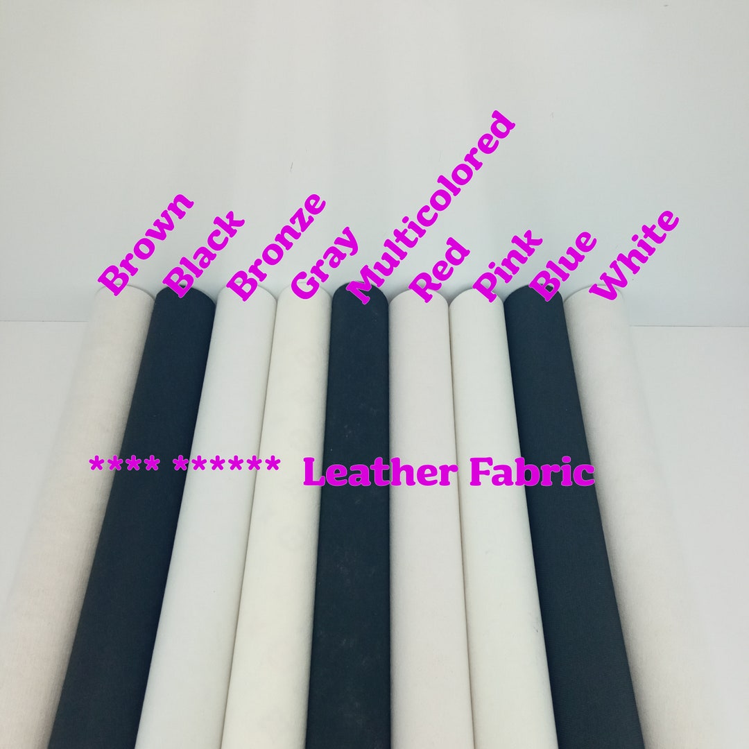 Designer Leather Fabric / Fabric for Your Handicrafts / Leather and ...