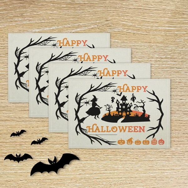Halloween Placemat - Etsy