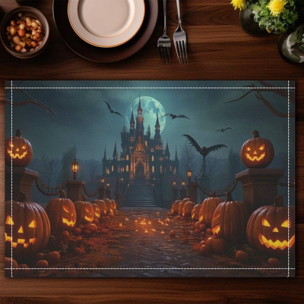 Halloween Placemat - Etsy