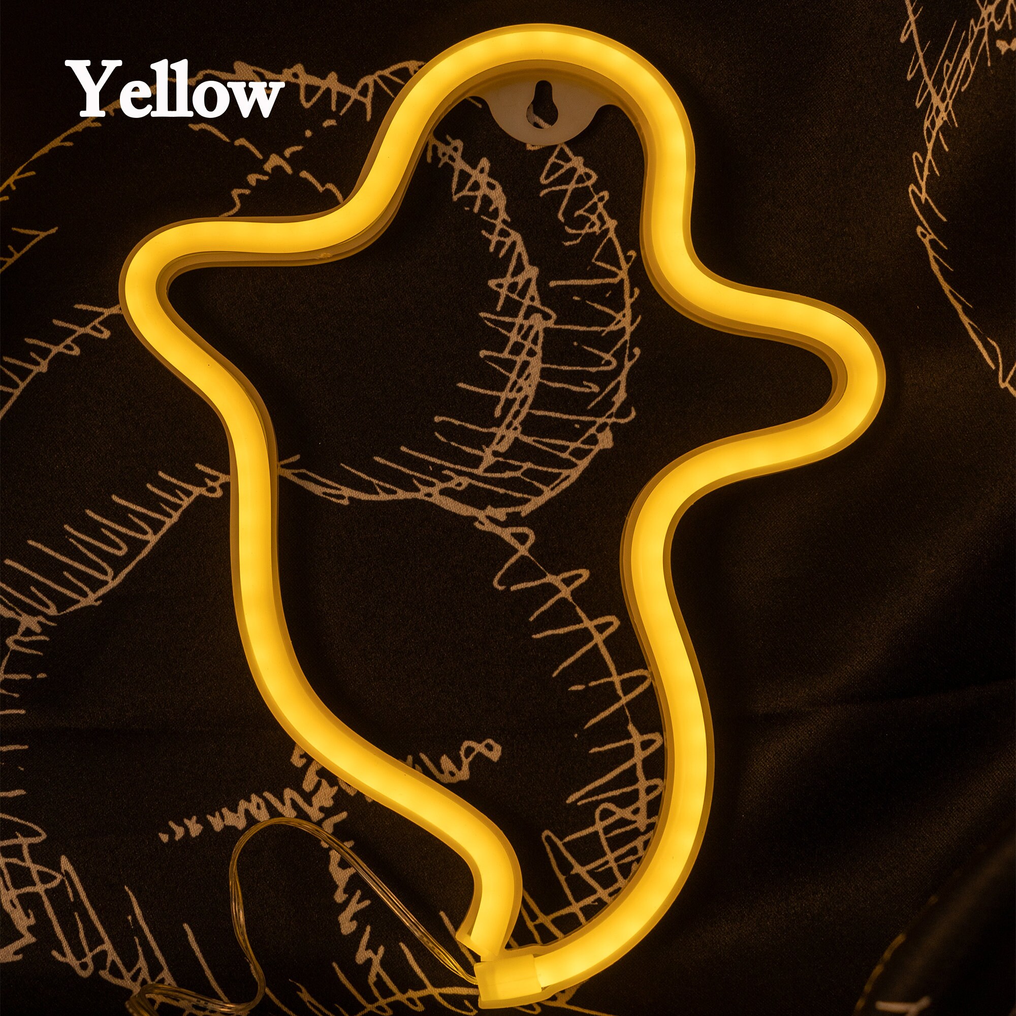 Ghost Neon Light Funny Neon Sign Cute Ghost Led Sign LED Neon Sign Wall ...