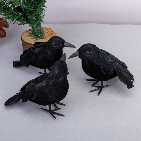 Miniature Crow - Etsy