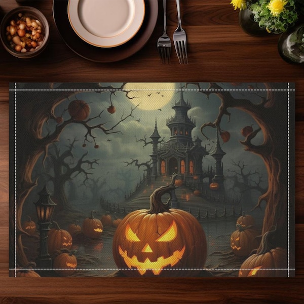 Halloween Placemat - Etsy