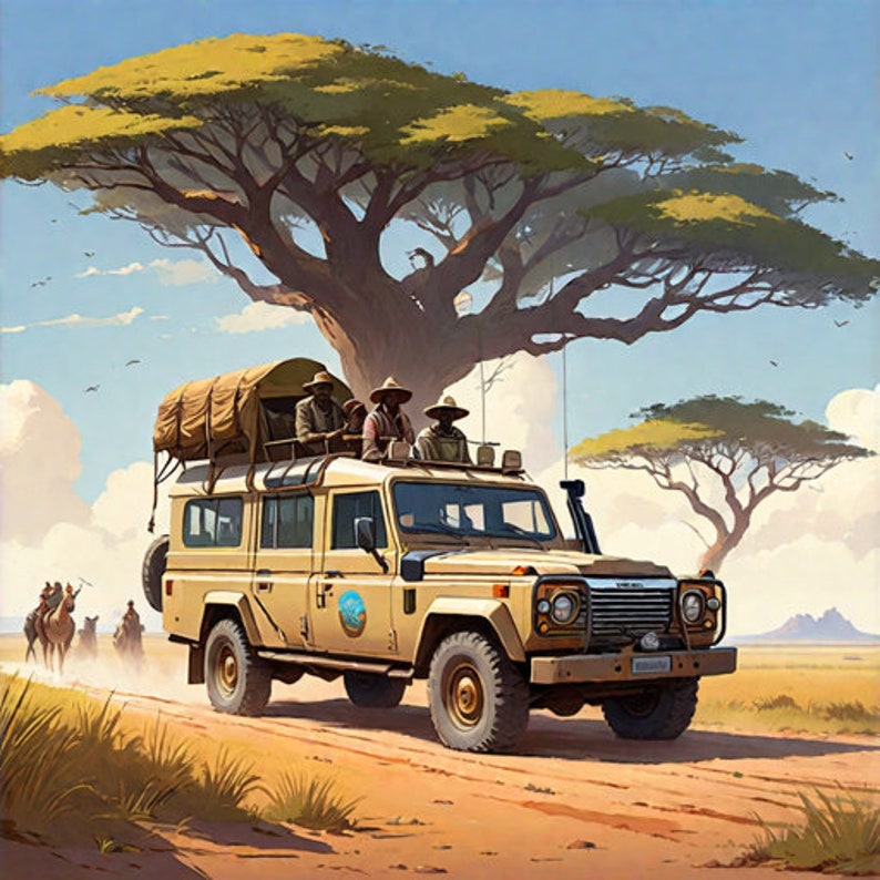 Enthralling Safari Adventure Book for Kids: Explore African Wildlife ...