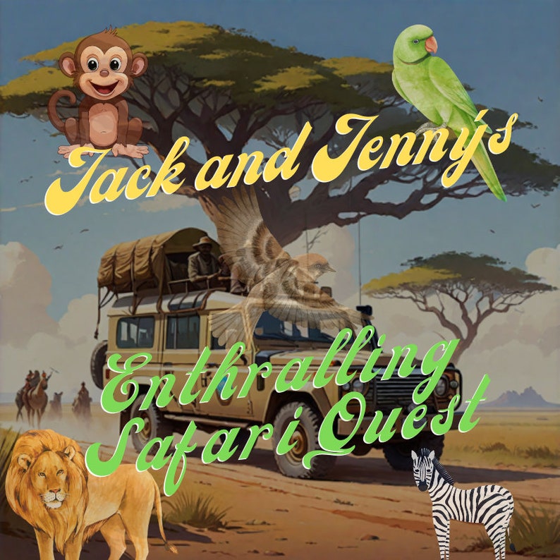 Enthralling Safari Adventure Book for Kids: Explore African Wildlife ...