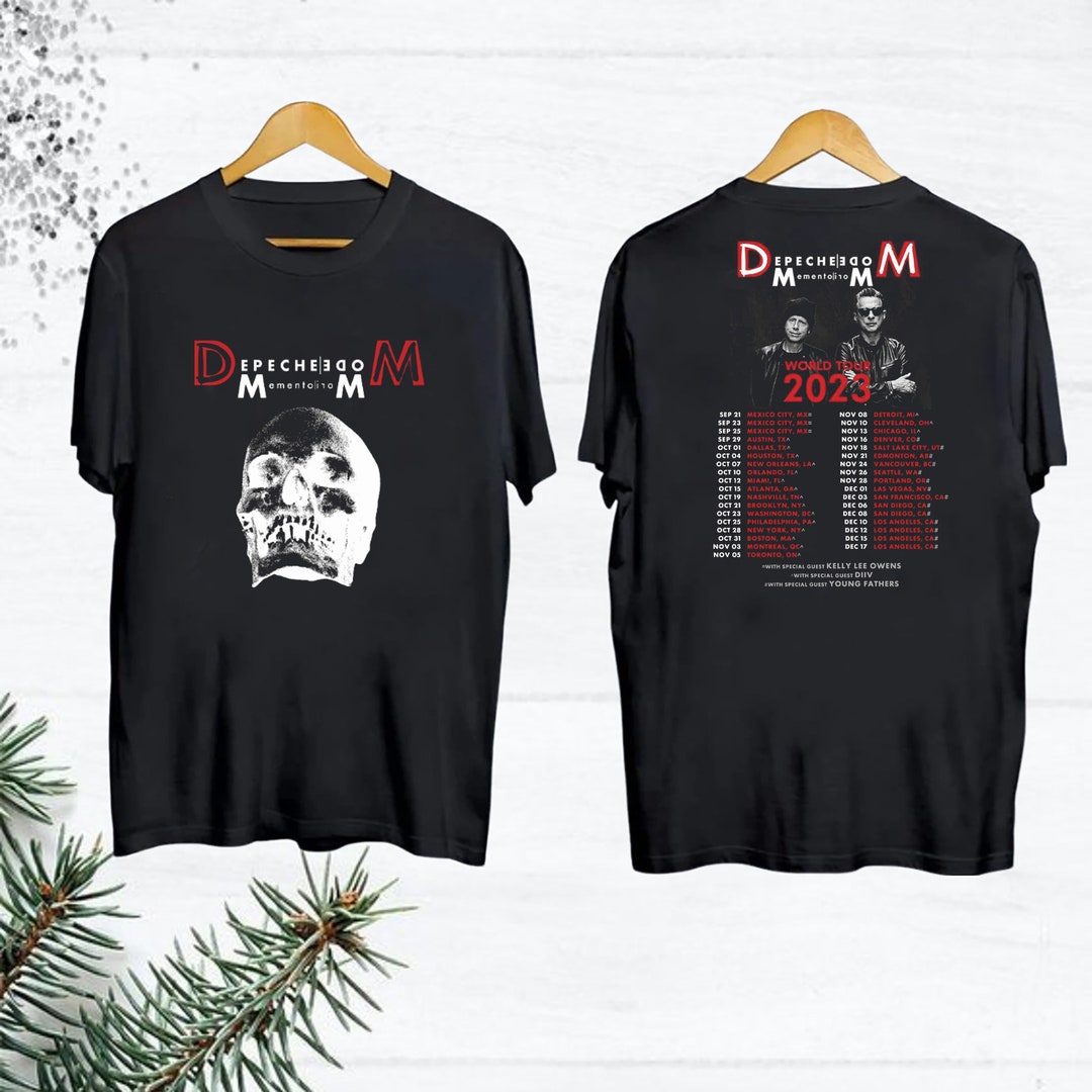 Depeche Mode Mememto Mori T-shirt, Depeche Mode 2023 Tour Shirt ...