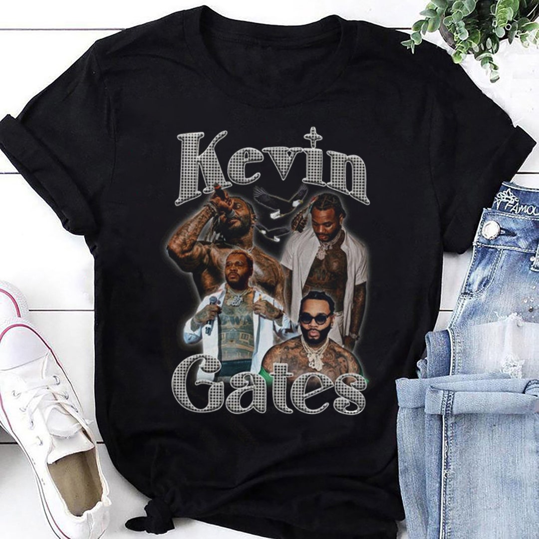 90s Vintage Kevin Gates Shirt, Tour 2023 Kevin Gates T-shirt, Kevin ...