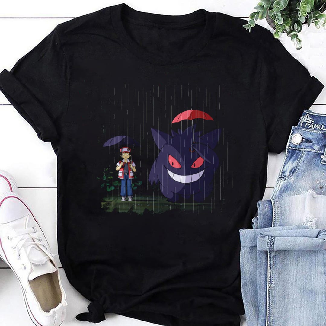 My Neighbor Gengar Pokemon T-shirt, Gengar Shirt Fan Gifts, Funny ...