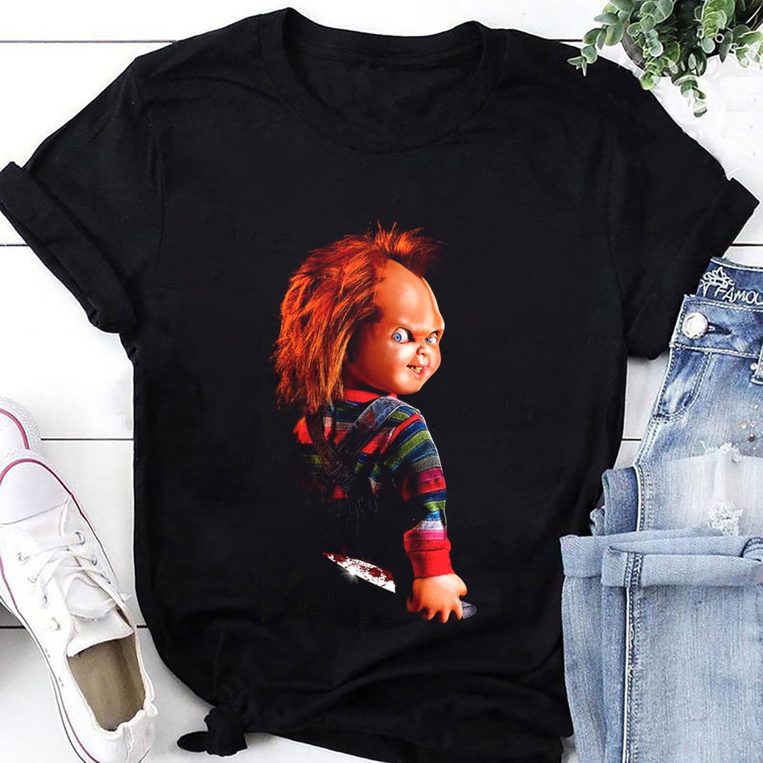 Chucky Child's Play T-shirt, Chucky Shirt Fan Gifts, Chucky Graphic Tee ...