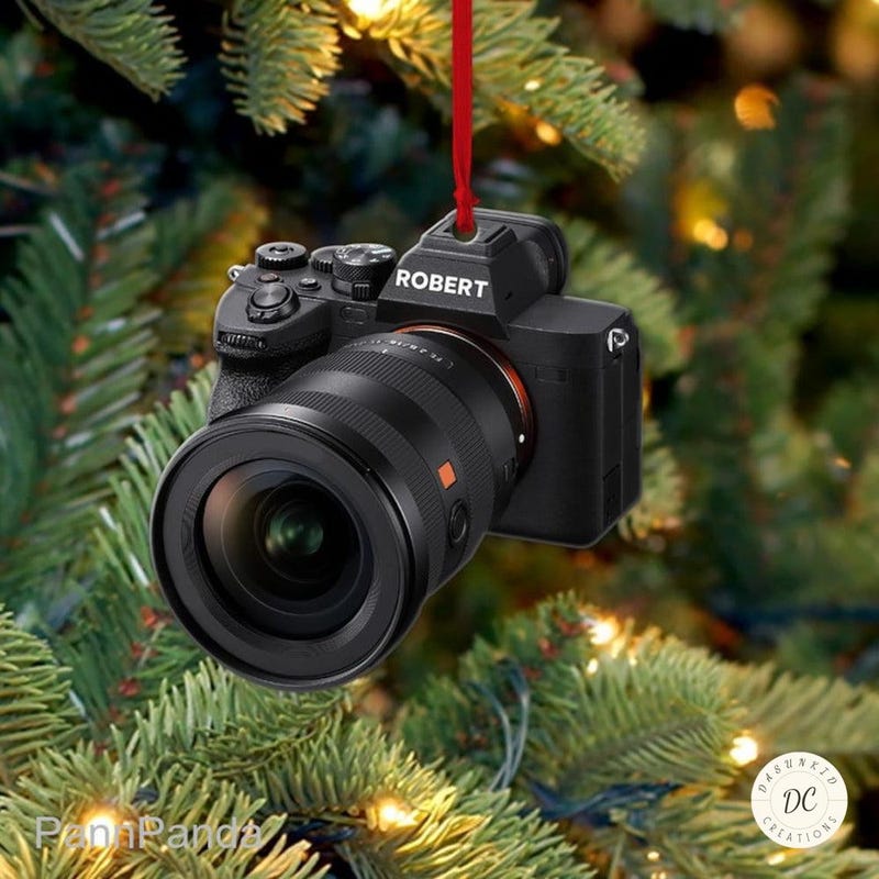Camera Ornament - Etsy