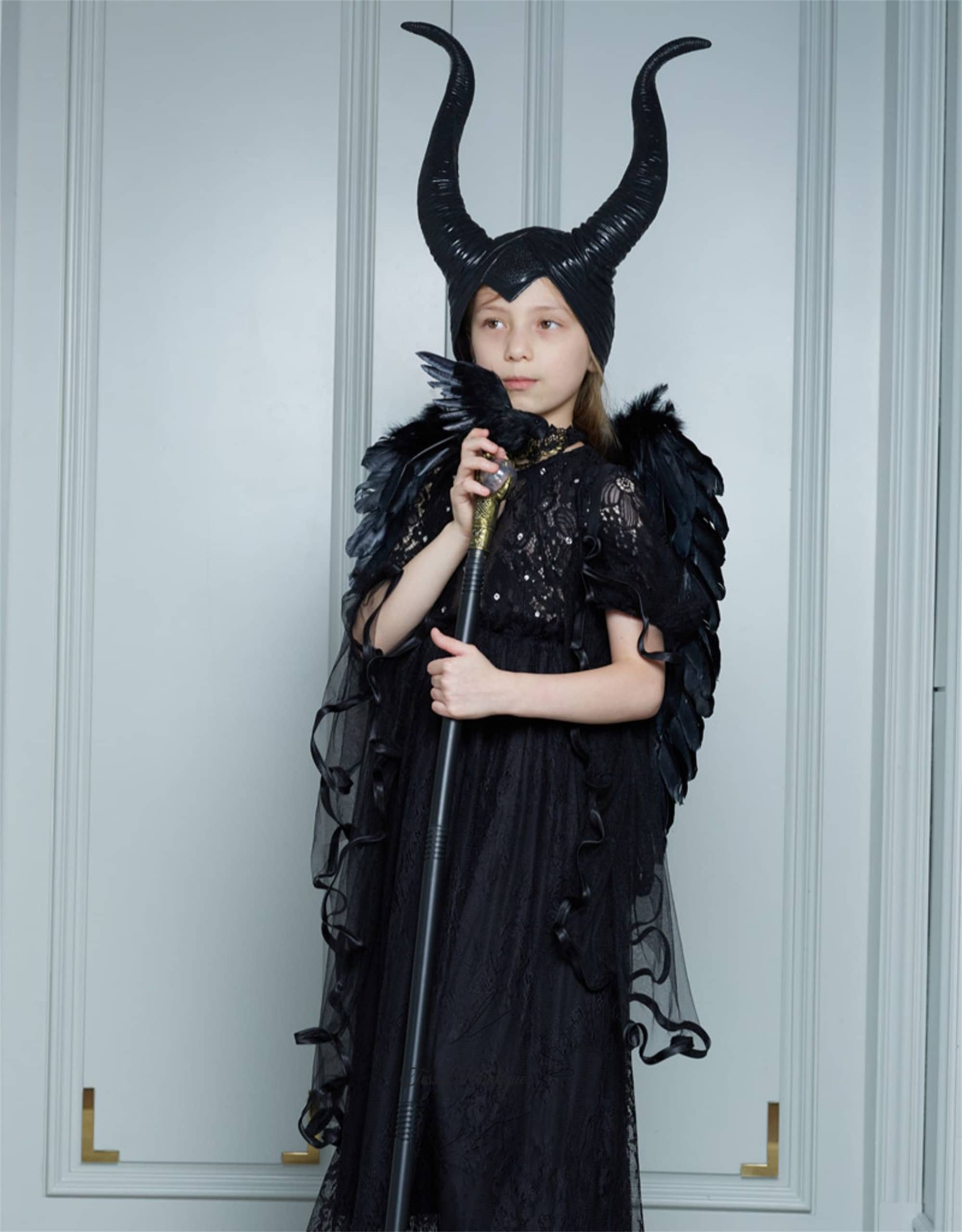 Evil Queen Costumes Maleficent Cosplay Baby Girl Toddler - Etsy