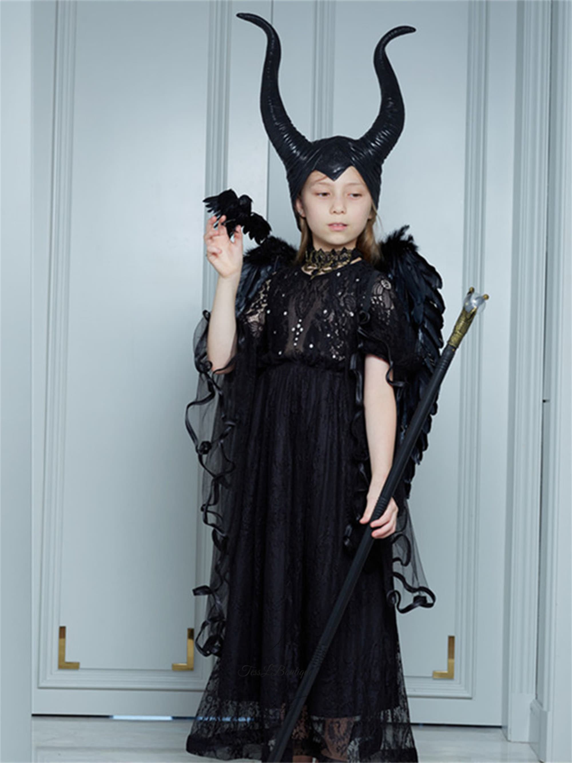 Evil Queen Costumes Maleficent Cosplay Baby Girl Toddler - Etsy