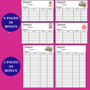 Euro Kids Savings Challenge, Children Saving Tracker, Savings Challenge ...