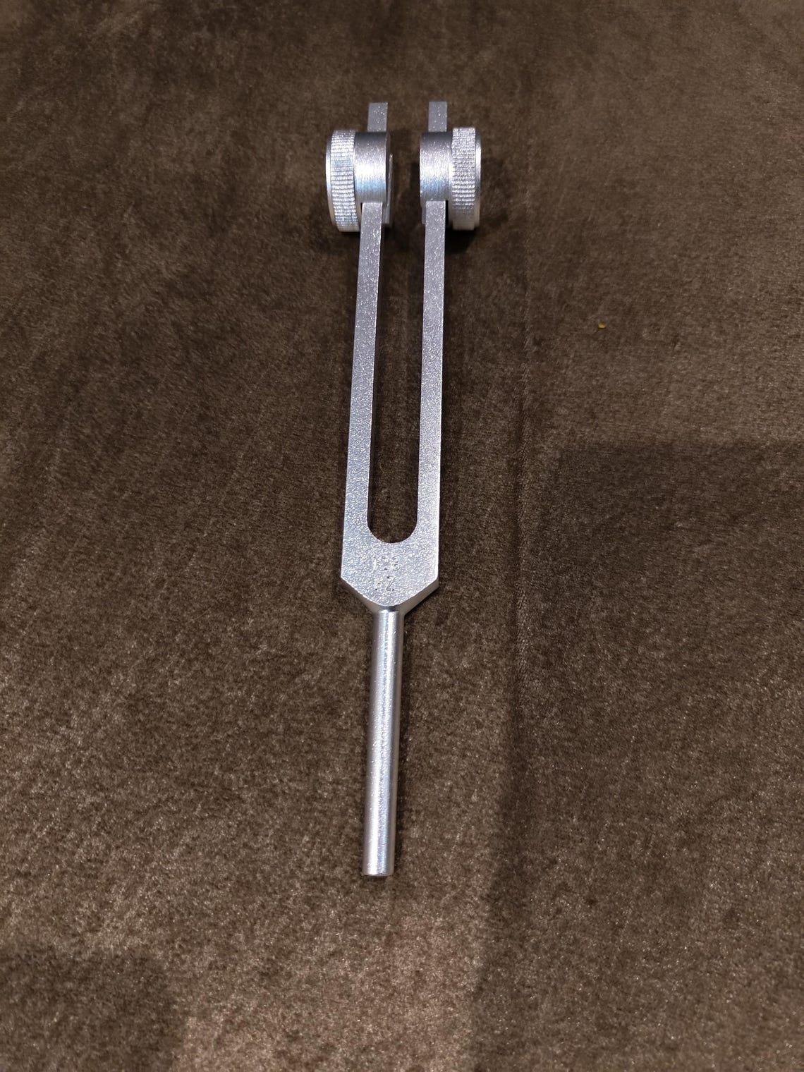 128 Hz Metal Tuning Fork With Bag and Mallet Weighted Tuning Forks for ...