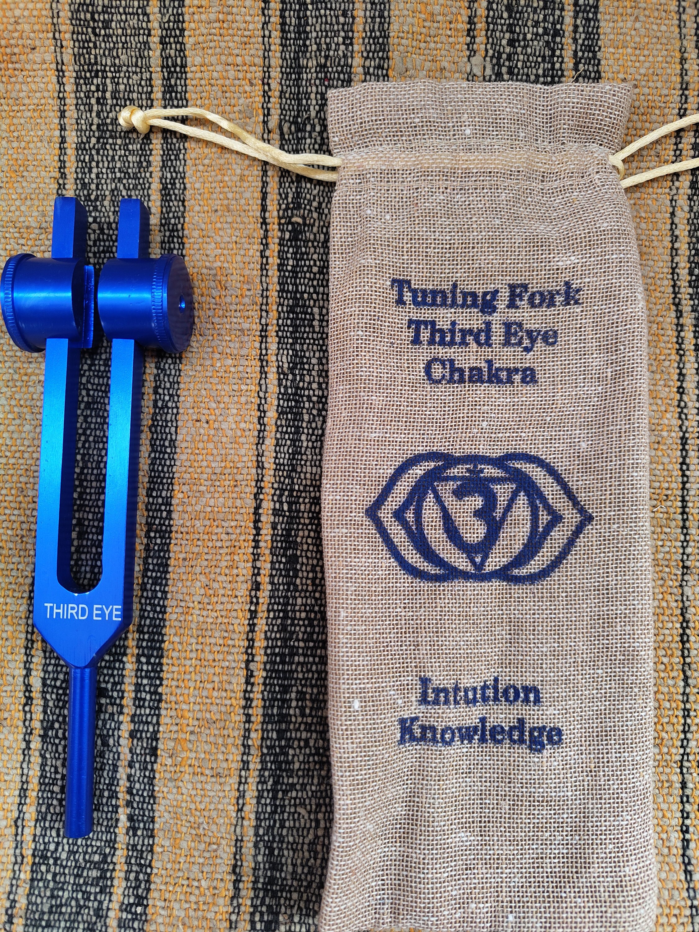 Metal Tuning Fork 8 Chakra Set With 8 Soft Bags and Mallet Weighted ...